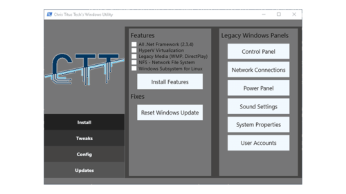 Descarga De Chris Titus Para Windows 10/11