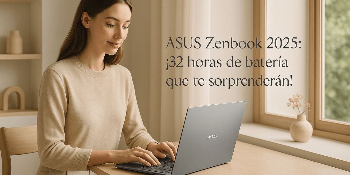 Asus Zenbook 2025 : 32 heures d'autonomie qui vous surprendront