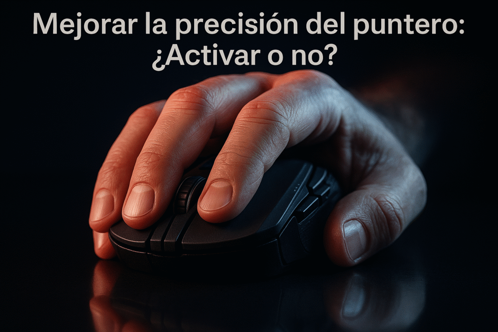 Mejorar La Precisión Del Puntero: ¿Activar O No? 🖱️💡