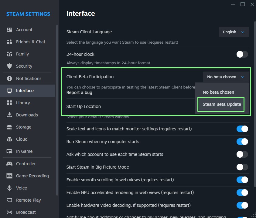 Steam Performance Monitor with Real FPS