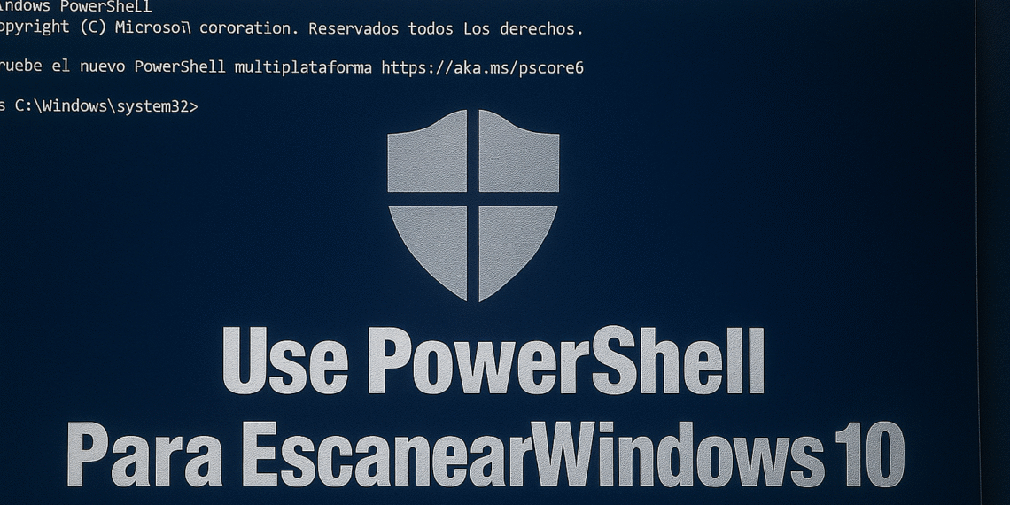 PowerShell verifica o Windows: verifica e remove malware🛡️
